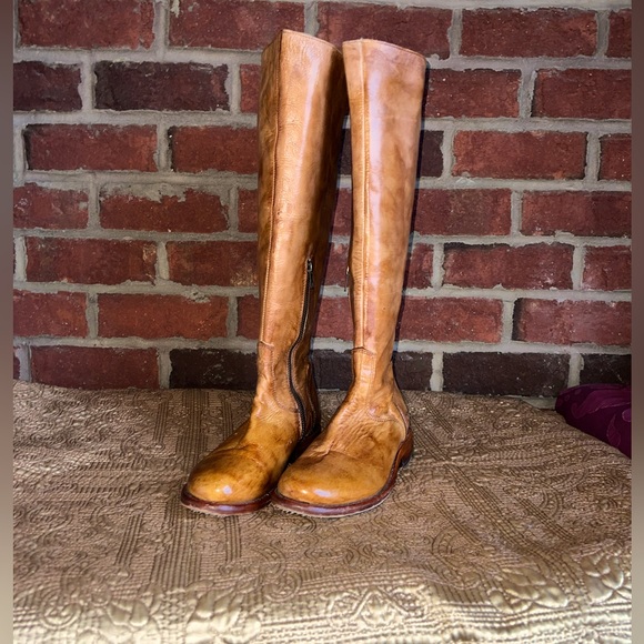 Bed Stu | Shoes | Bed Stu Cobbler Series Boots In A Golden Yellow Tan ...